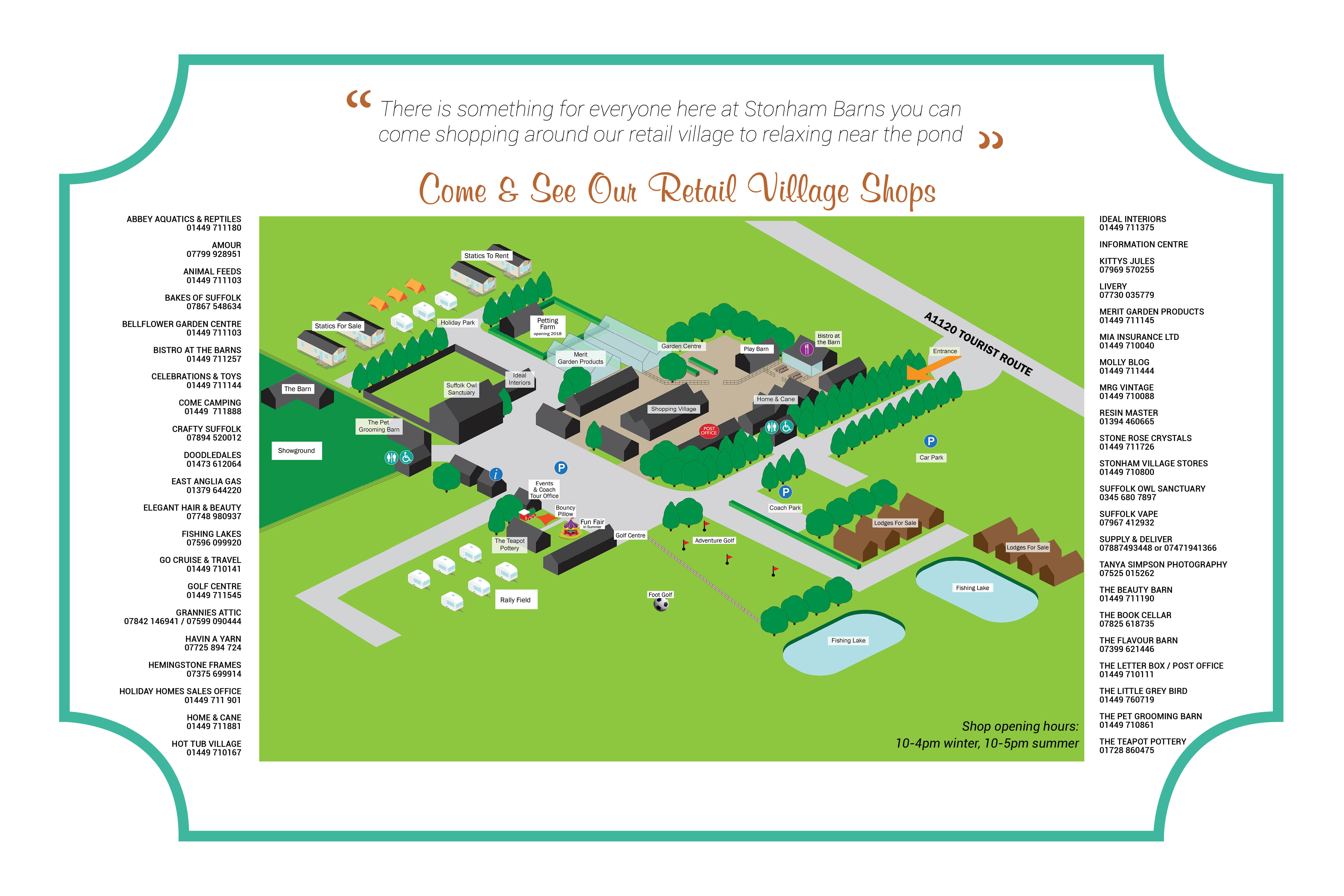 Stonham Map with tenants numbers version14 - Stonham Barns