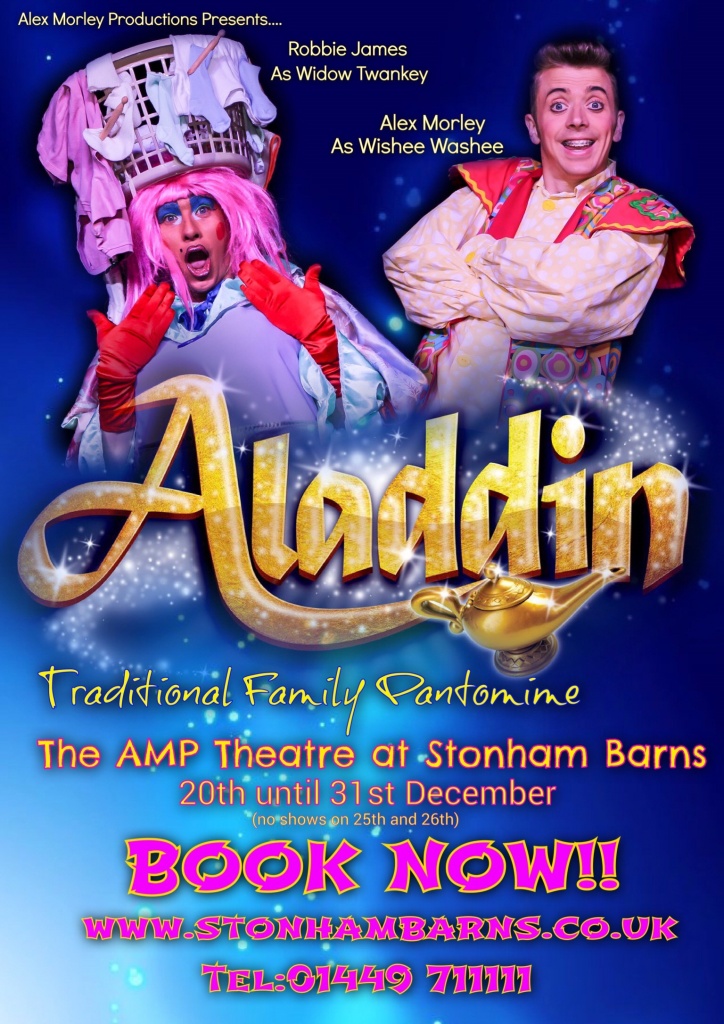 new aladdin poster 16.07.19 - Stonham Barns